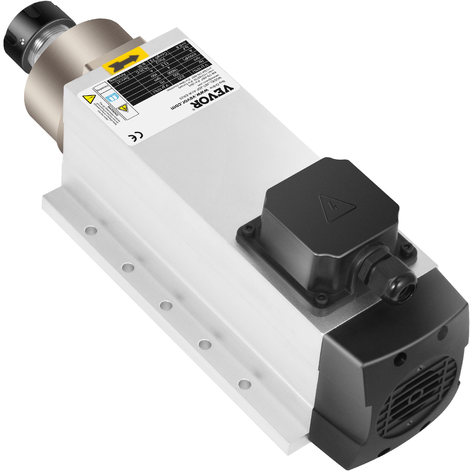 VEVOR VEVOR 4KW 2220V Air Cooled Spindle Motor ER25 CNC Air Cooling ...