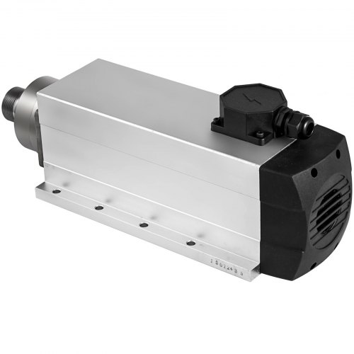 VEVOR Air Cooled Spindle Motor, 7.5KW Square CNC Spindle Motor, ER32 ...