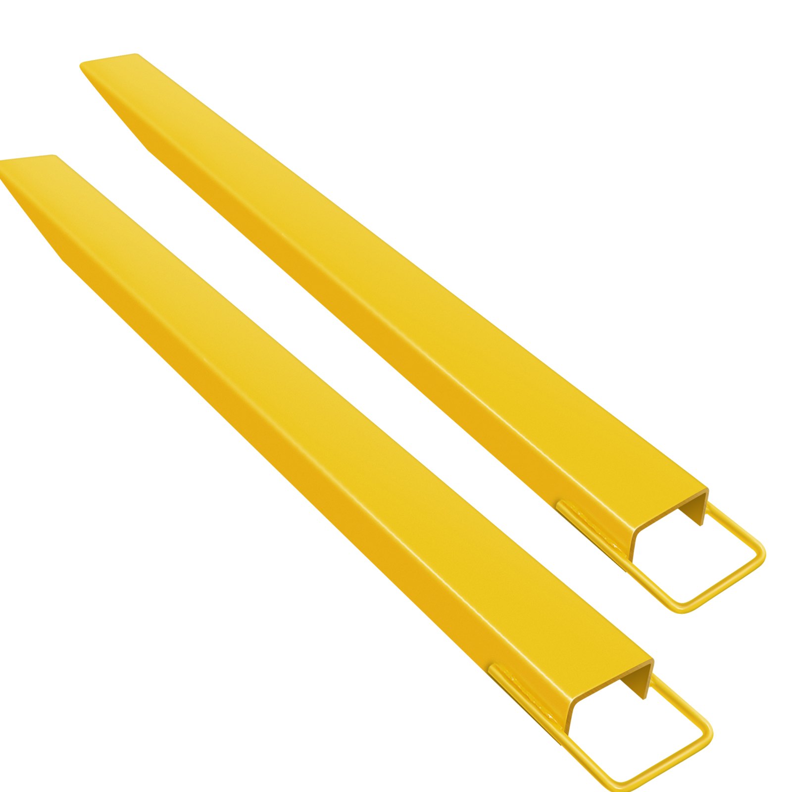 VEVOR Pallet Fork Extension 96 Inch Length 5 Inch Width, Heavy Duty ...