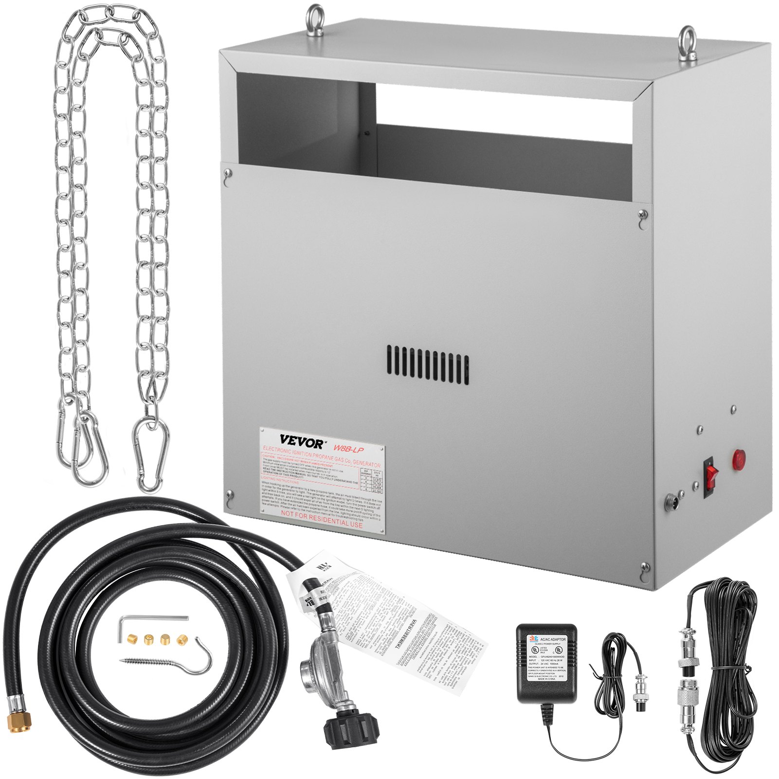 VEVOR CO2 Burner, 8 Brass Burner CO2 Generator for Plant, Liquid ...
