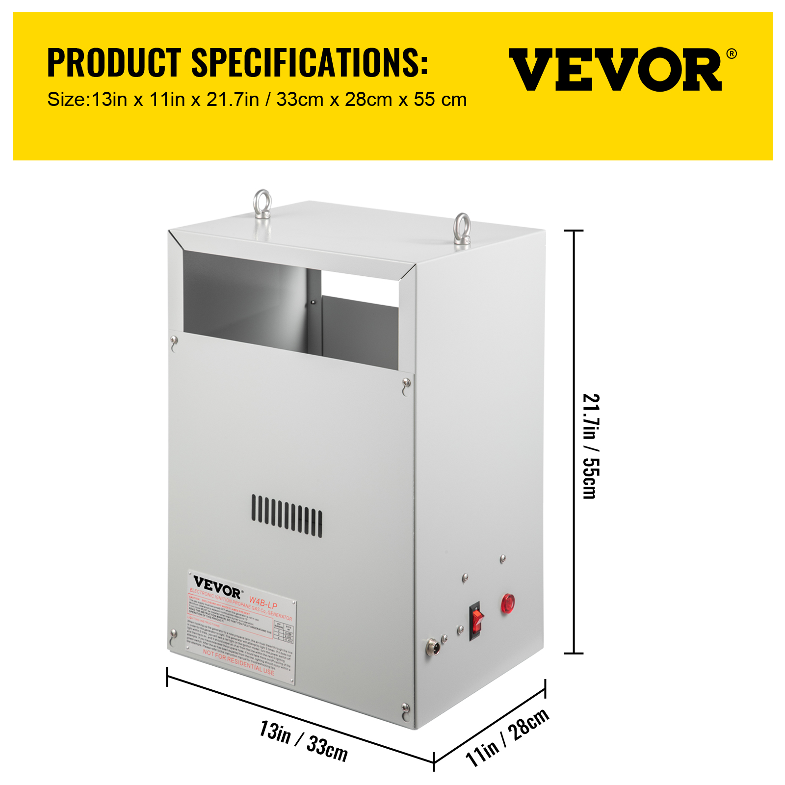 VEVOR CO2 Burner, 4 Brass Burner CO2 Generator for Plant, Liquid ...