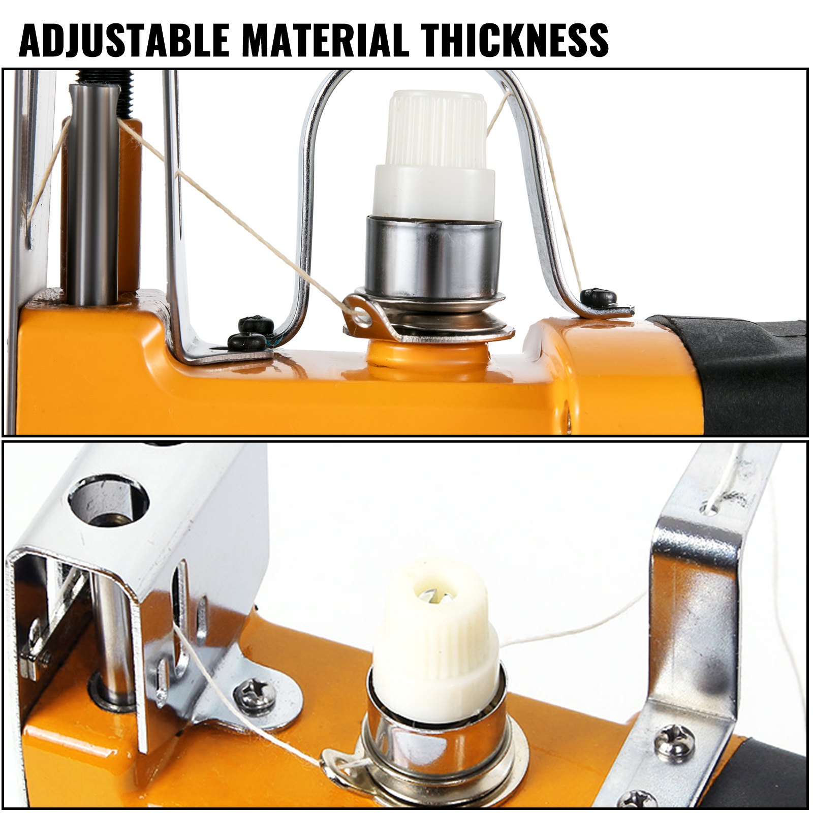 VEVOR Portable Bag Closer Sewing Machine Electric Bag Closing Sewing ...