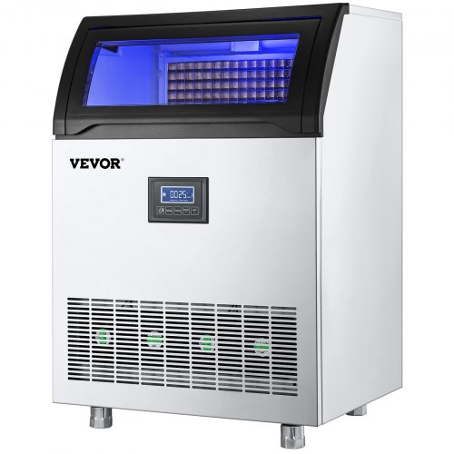 VEVOR 110V Commercial Ice Maker Machine 265LBS/24H, 750W Stainless ...