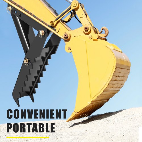 21" Backhoe Thumb Excavator Extreme Weld On Hoe Clamp 1/2" Steel Plate ...