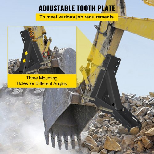 DIY 24" Backhoe Excavator Thumb Attachments Weld On Adjustable Tractor ...