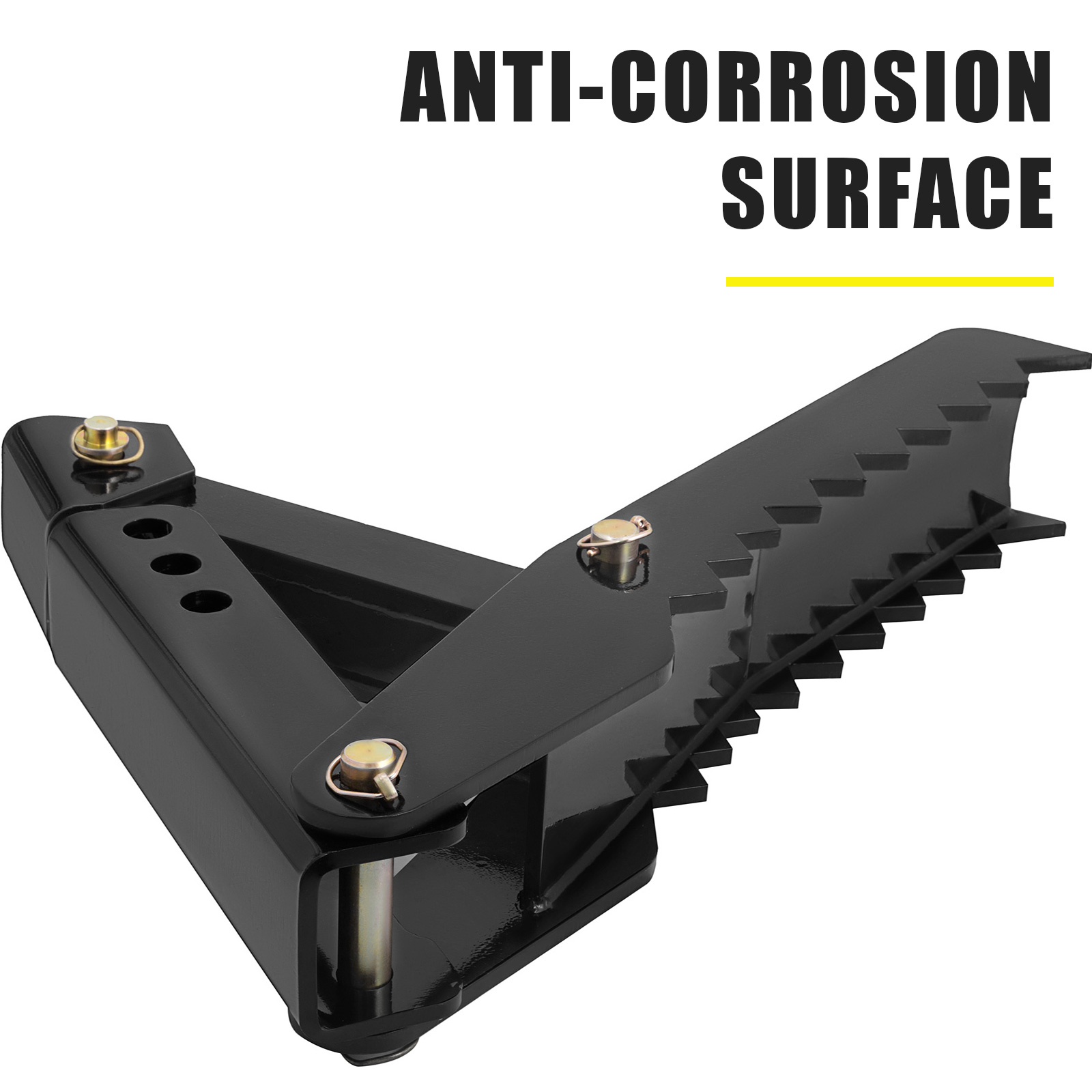 36inch Backhoe Thumb Hoe Clamp 1/2" Steel Plate Assembly Adjustable ...