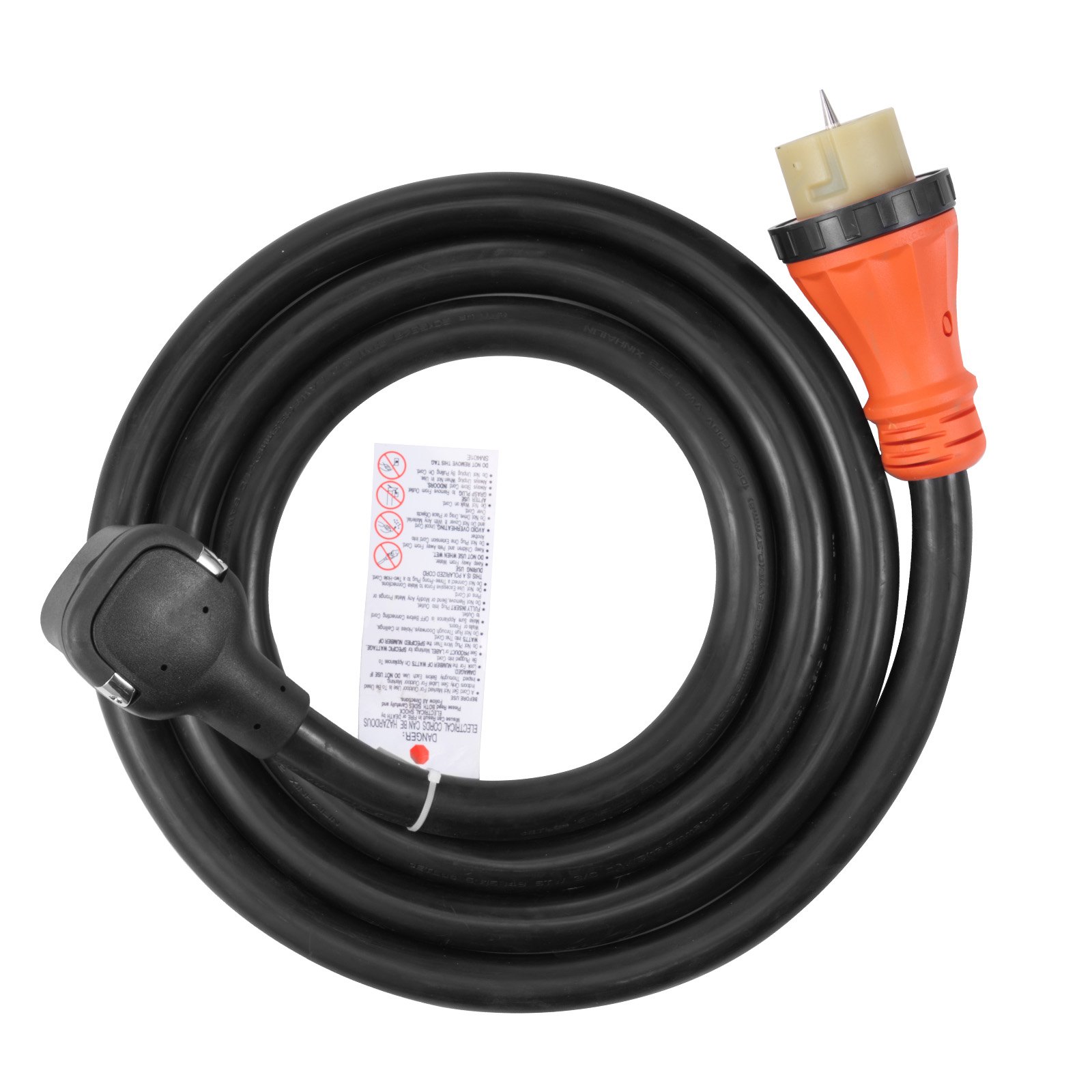 VEVOR Heavy Duty Generator Cord, 10 Feet Generator Power Cord, 50AMP ...