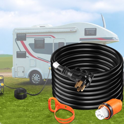 VEVOR Generator Cord, 50FT Generator Power Cord, 125/250V 50AMP ...