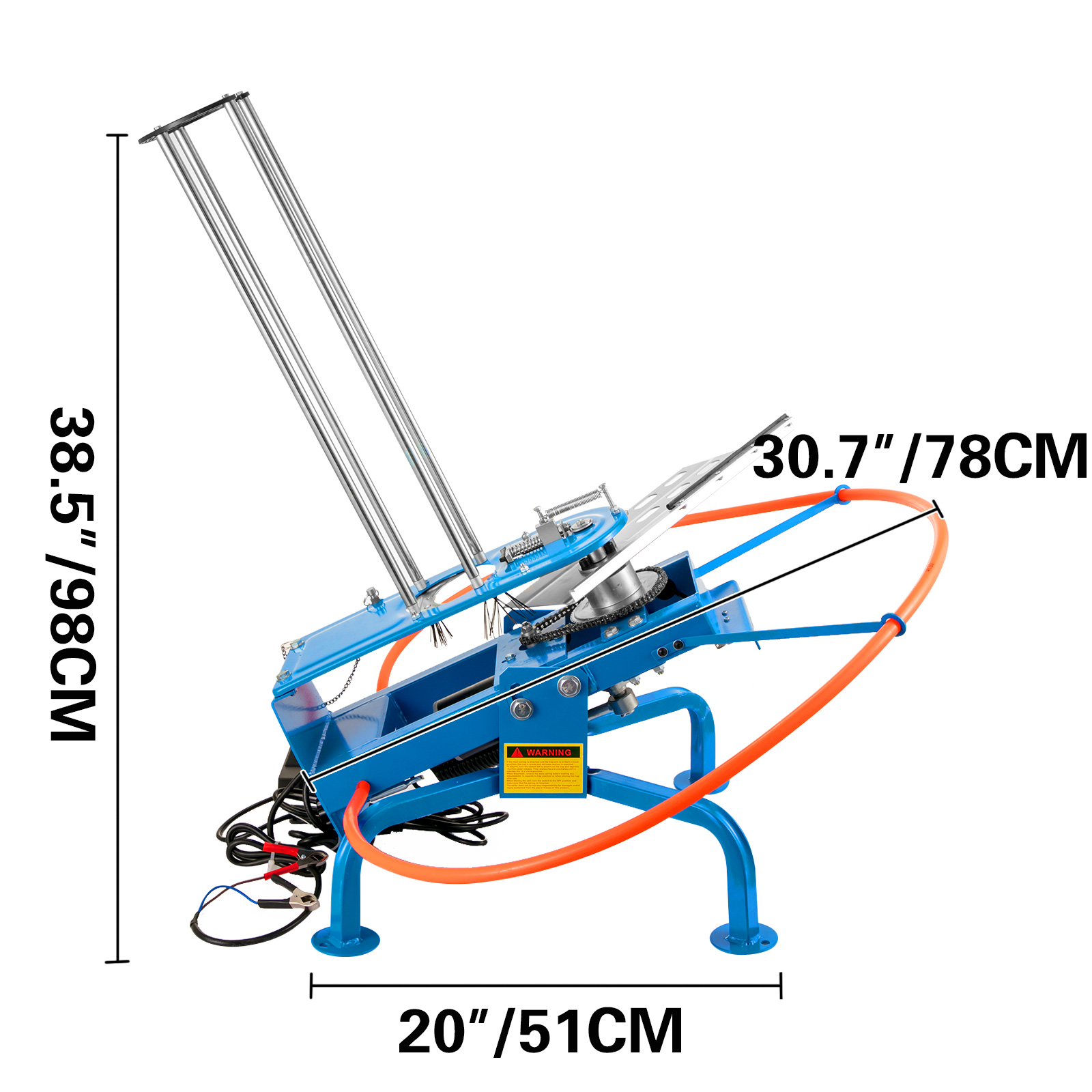 VEVOR Clay Pigeon Thrower Skeet Throwers 50 Clay Magazine Clay Thrower ...