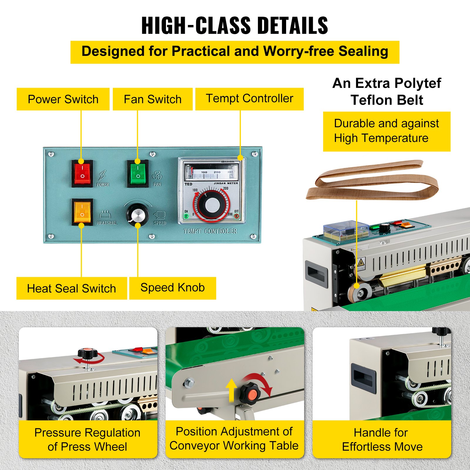 Auto Continuous Sealing Machine Horizontal Sealer Plastic PVC Membrane ...
