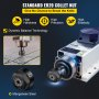 VEVOR Square Air Cooled Spindle Motor 2.2KW CNC Spindle Motor 110V ER20 ...