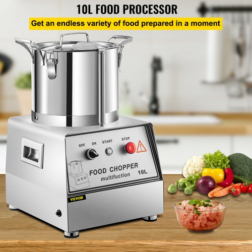 Commercial Food Processor Food Grinder 10l Sus Tomato Chopper Vegetable ...