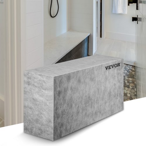 VEVOR VEVOR Tile Shower Seat, 38.2" x 11.4" x 20" Ready To Tile Shower ...