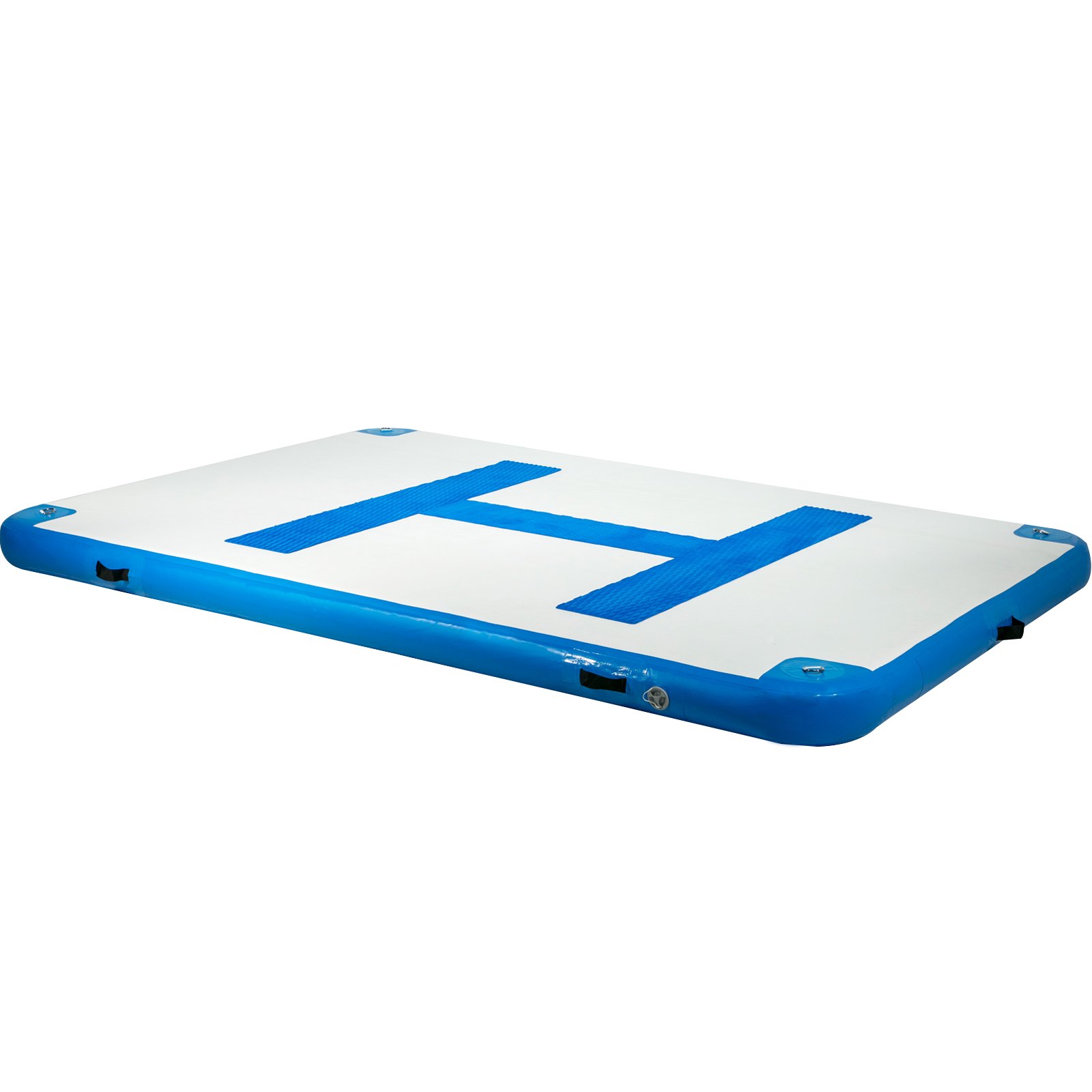 Inflatable Dock Platform Inflatable Floating Dock 10x6.5 ft w/ Electric ...