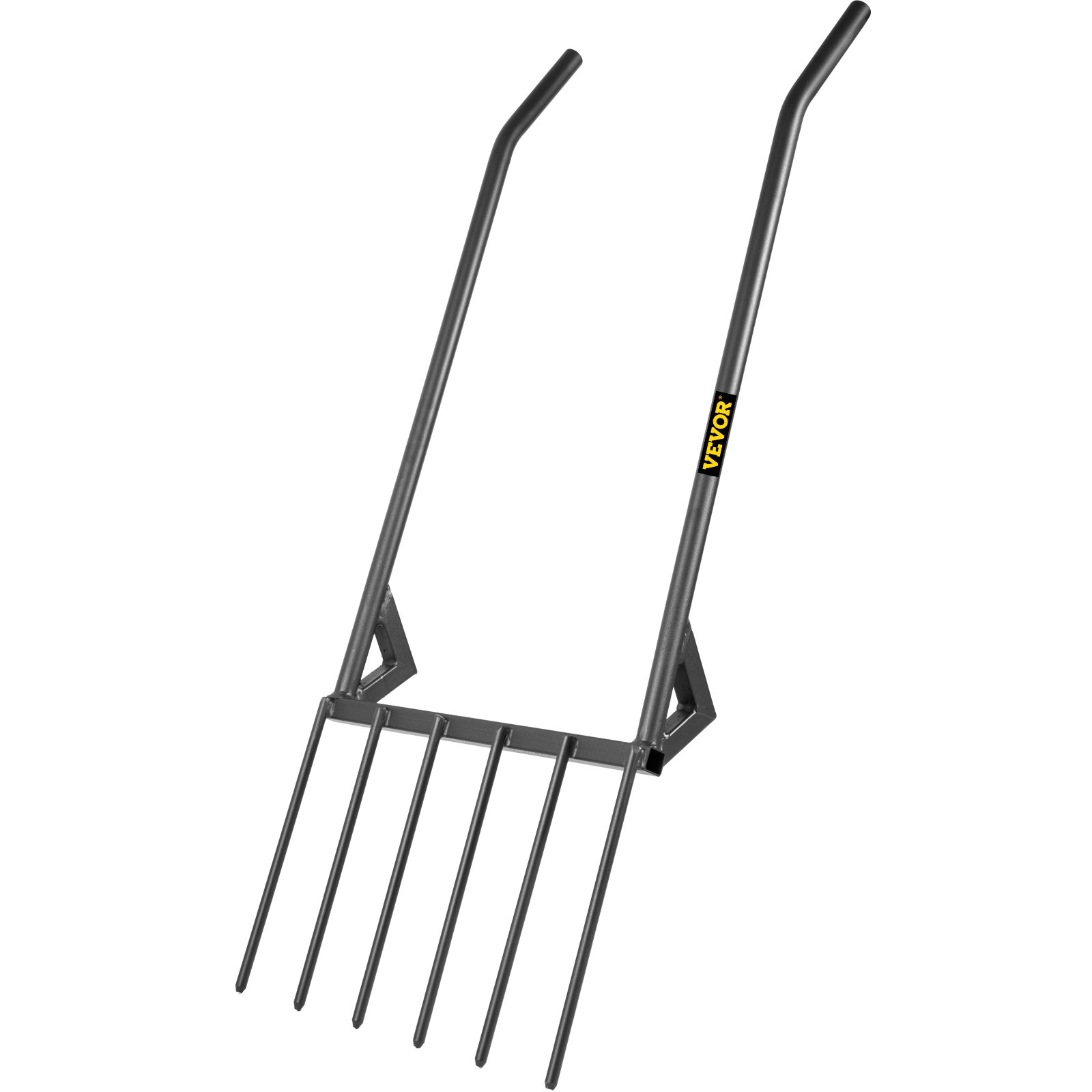 Vevor Broadfork Cultivating Tool Broad Fork 6 Steel Tines 45in For ...