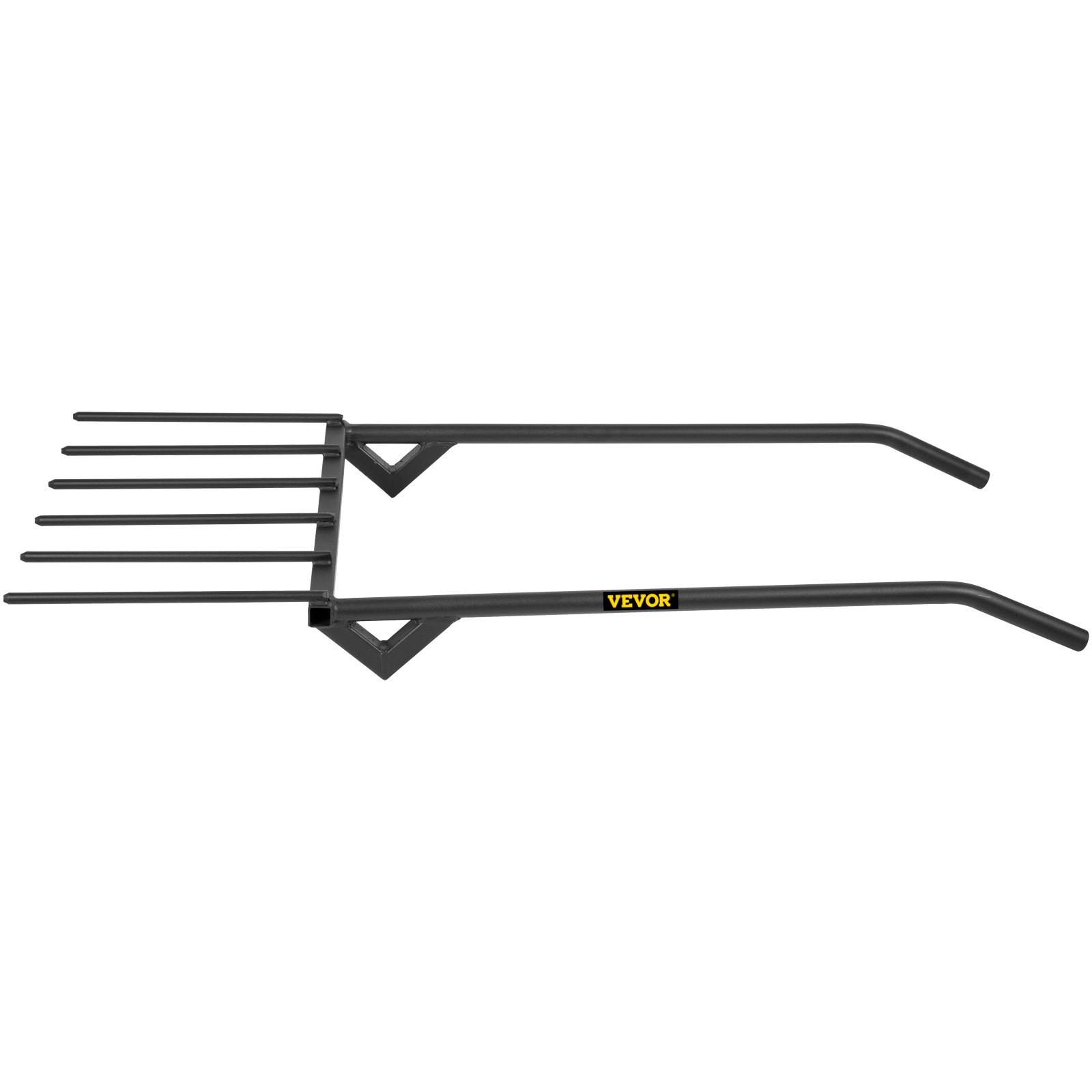 VEVOR Broad Fork Tool, 6 Tines 20 in Wide Hand Tiller Broadfork, U ...