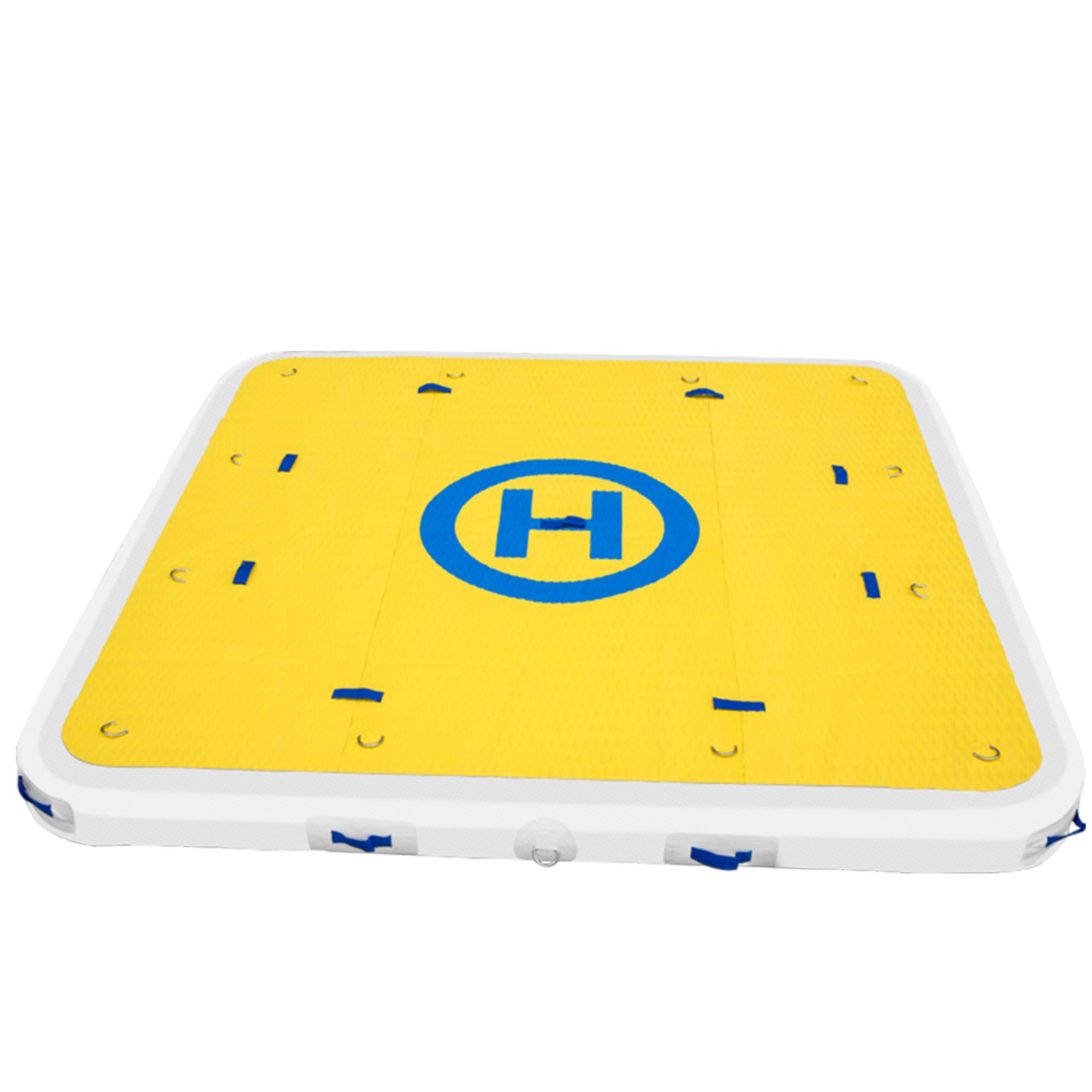 VEVOR Inflatable Dock Platform 7’x7’x6” Inflatable Dock, 10- to 12 ...