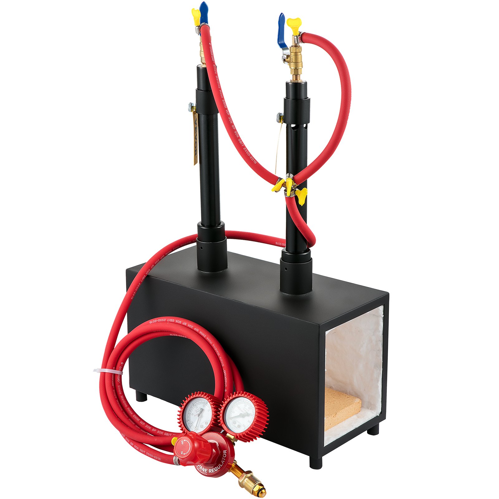 VEVOR gaz propane forge four brûleur portable double brûleurs métal ...