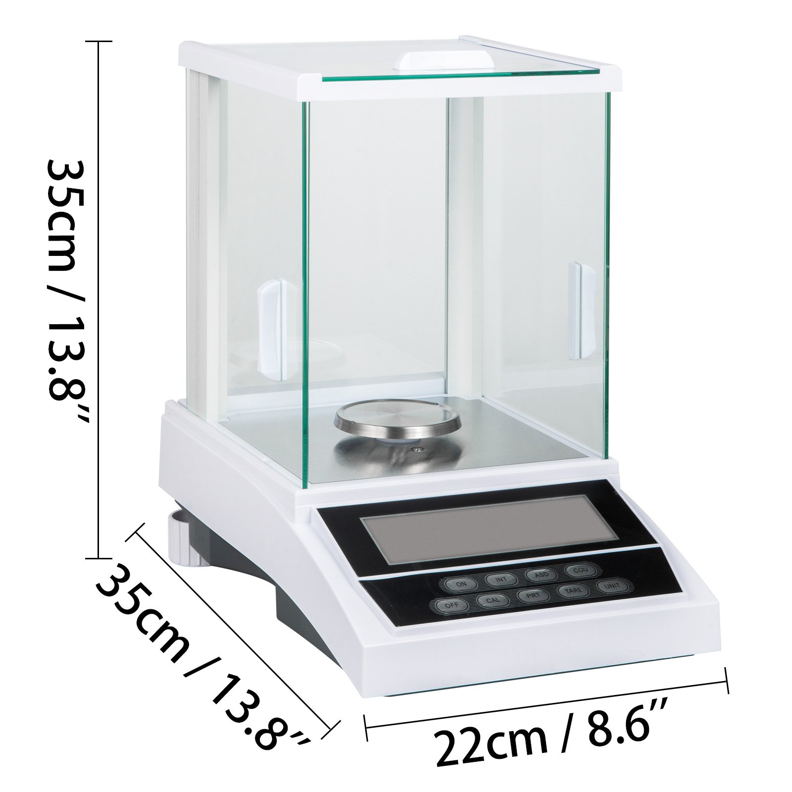 VEVOR Analytical Balance 200g Analytical Scale 0.1mg High Precision ...