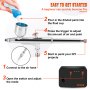 VEVOR Airbrush Kit, Portable Airbrush Set with Compressor, Airbrushing ...