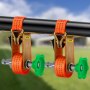 VEVOR Rack Ratchet, 1000 LBS Load Capacity Tube Mount Ratchet, 9 ...