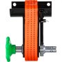 VEVOR Heavy-Duty 100 LB Capacity 2 Round Pipe Steel Ratchet Ladder Rack ...
