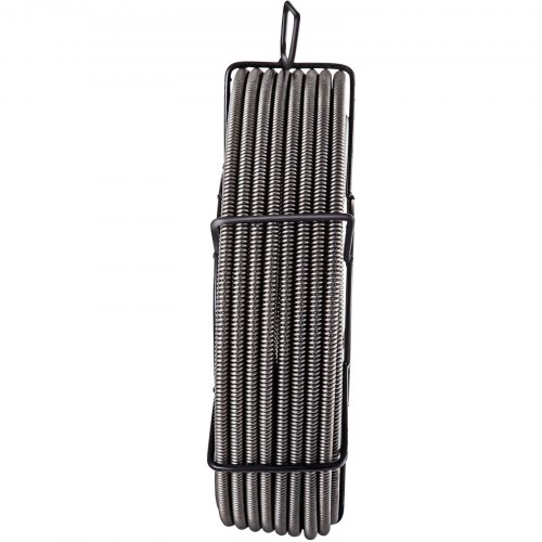 VEVOR Drain Cleaning Cable 100 Feet x 3/8 Inch Solid Core Cable Sewer ...