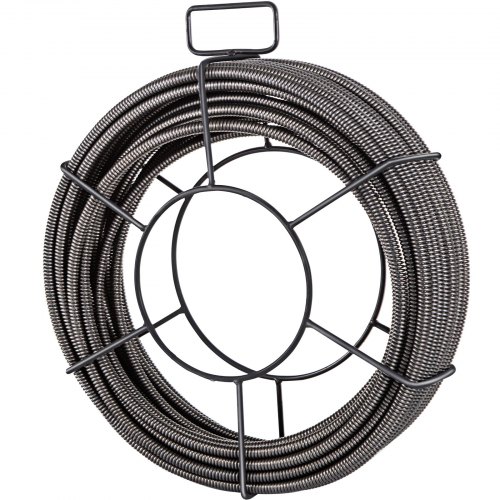 Drain Cable Sewer Cable 75ft 1/2in Drain Cleaning Cable Auger Snake ...