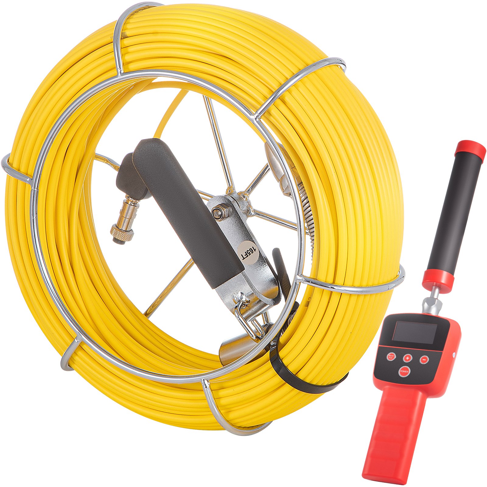 VEVOR Sewer Camera with Locator, 165' Cable, Drain Camera w/ 512Hz ...