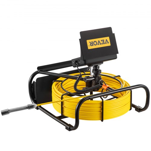 VEVOR Vevor Sewer Camera Pipe Inspection Camera 50m / 164ft Cable 4.3 ...