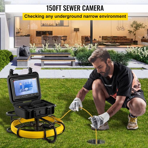 Camera for plumbing pipes