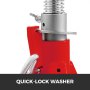 Pipe Jack Stand With V-Head and Folding Legs 2500LB Max. Height 37 ...