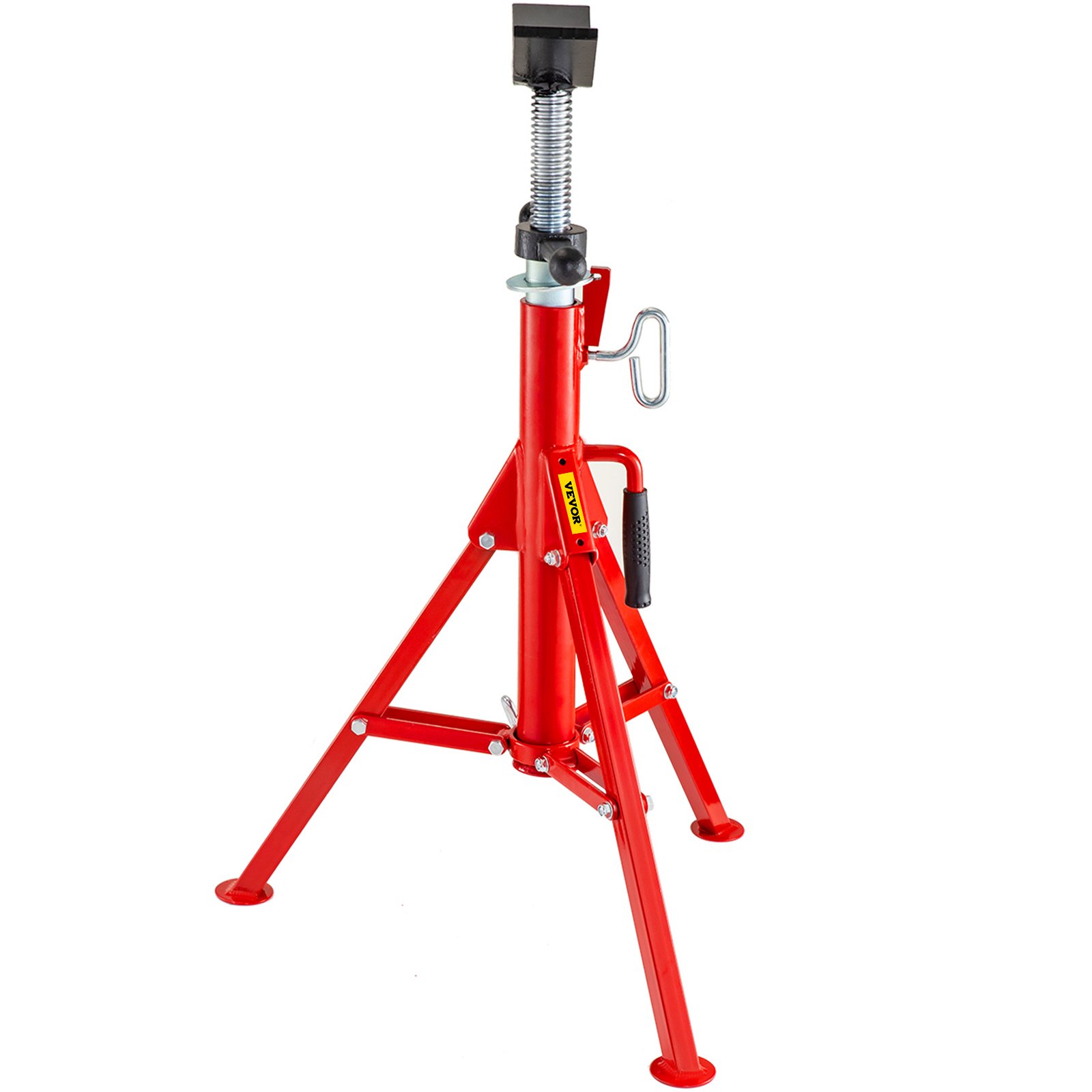 VEVOR V Head Pipe Stand Adjustable Height 28-52 Inch, Pipe Jack Stands ...