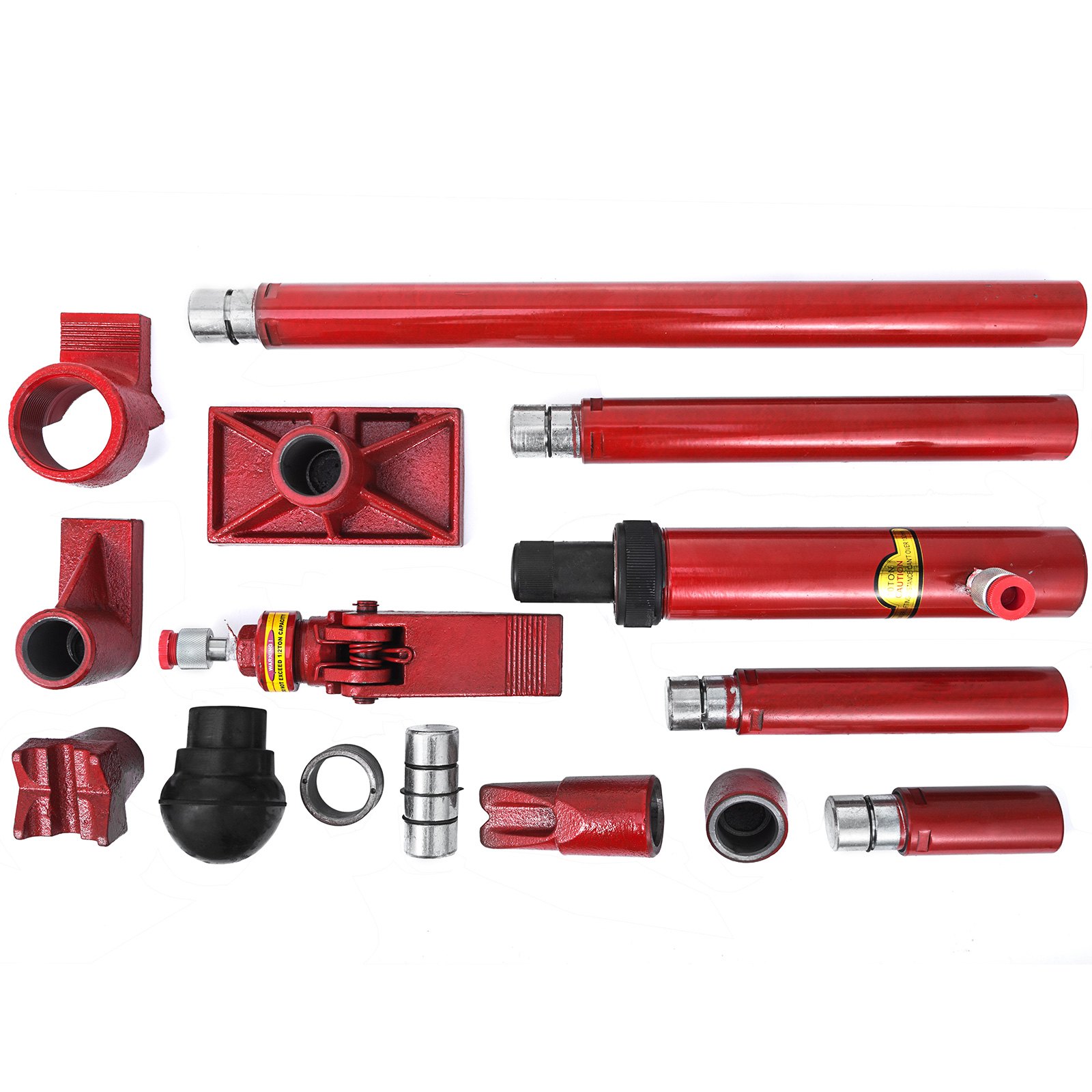 10T Porta Power Hydraulic Jack Body Frame Repair Kit Auto Shop Tool ...