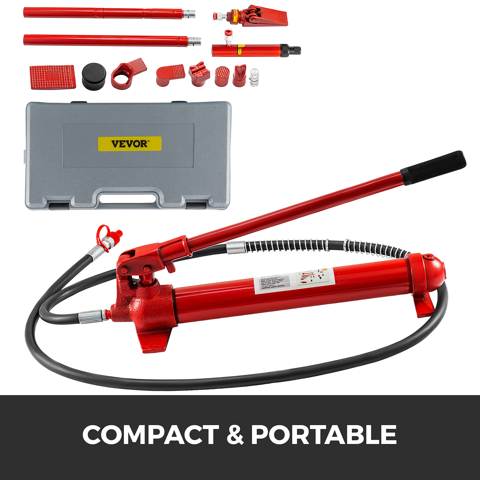 2.0M Porta Power Hydraulic Jack Repair Tool Kit Power Set Auto Tool 12 ...