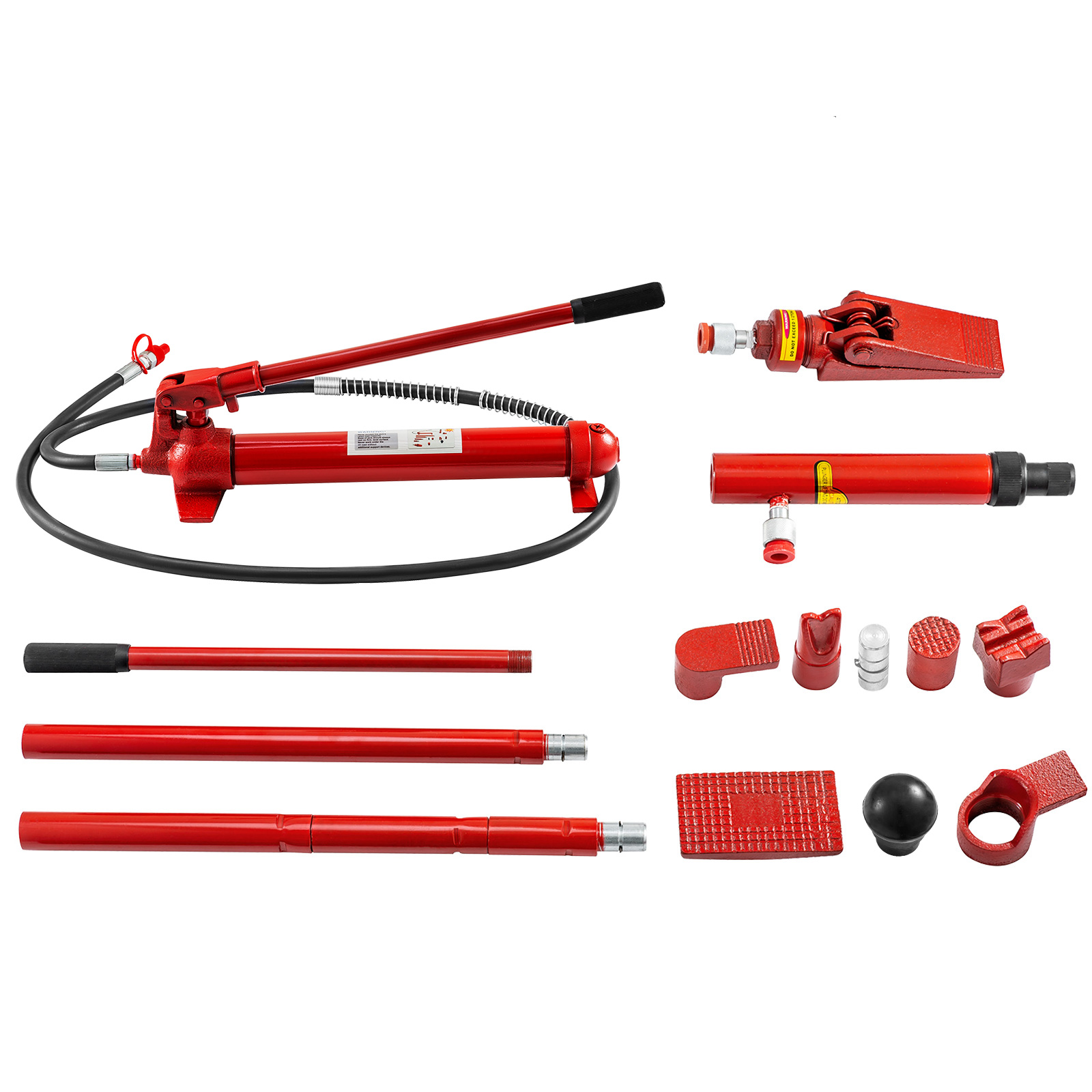 2.0M Porta Power Hydraulic Jack Repair Tool Kit Power Set Auto Tool 12 ...