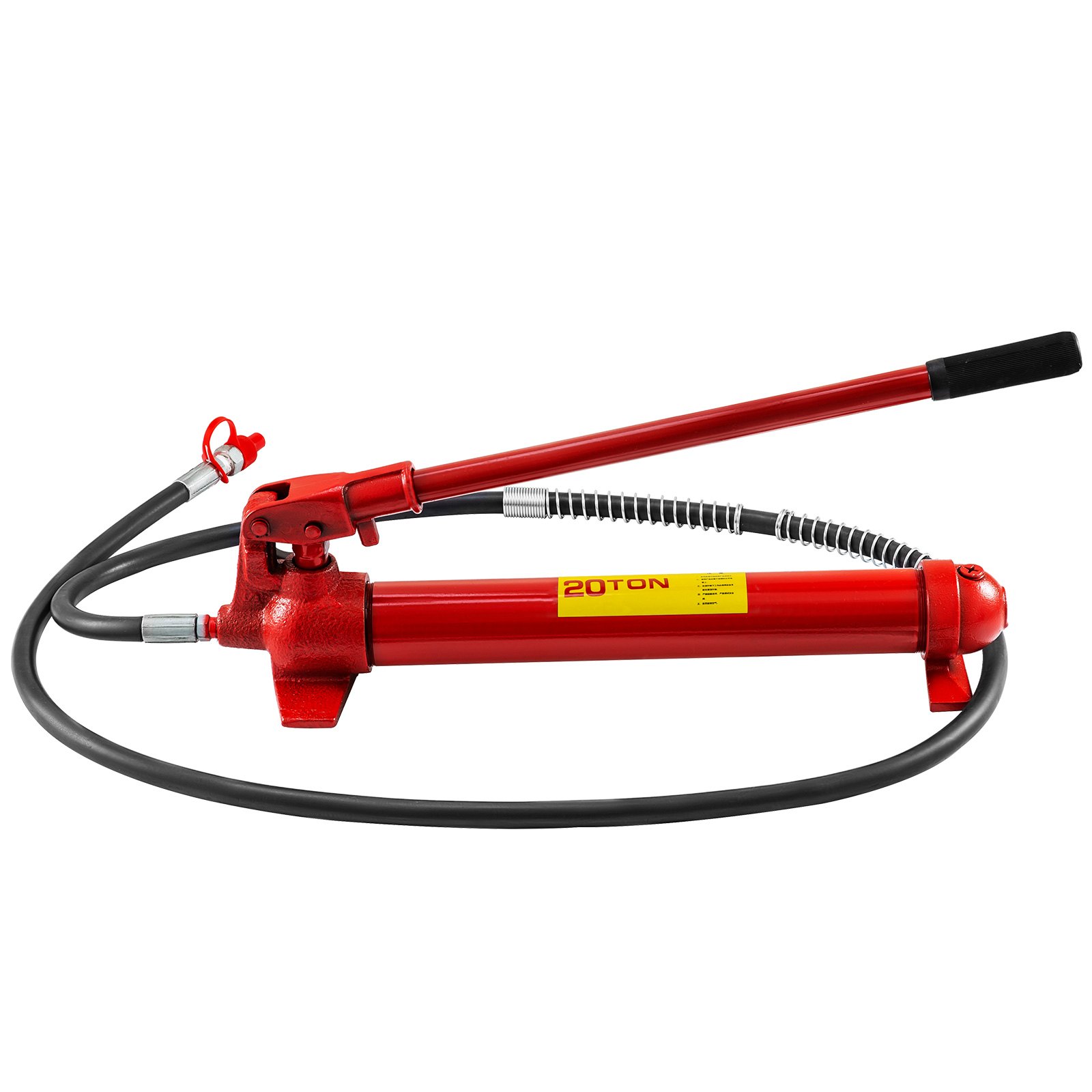 VEVOR 20 Ton Porta Power Kit 1.4M Oil Hose Hydraulic Car Jack Ram 13.78 ...