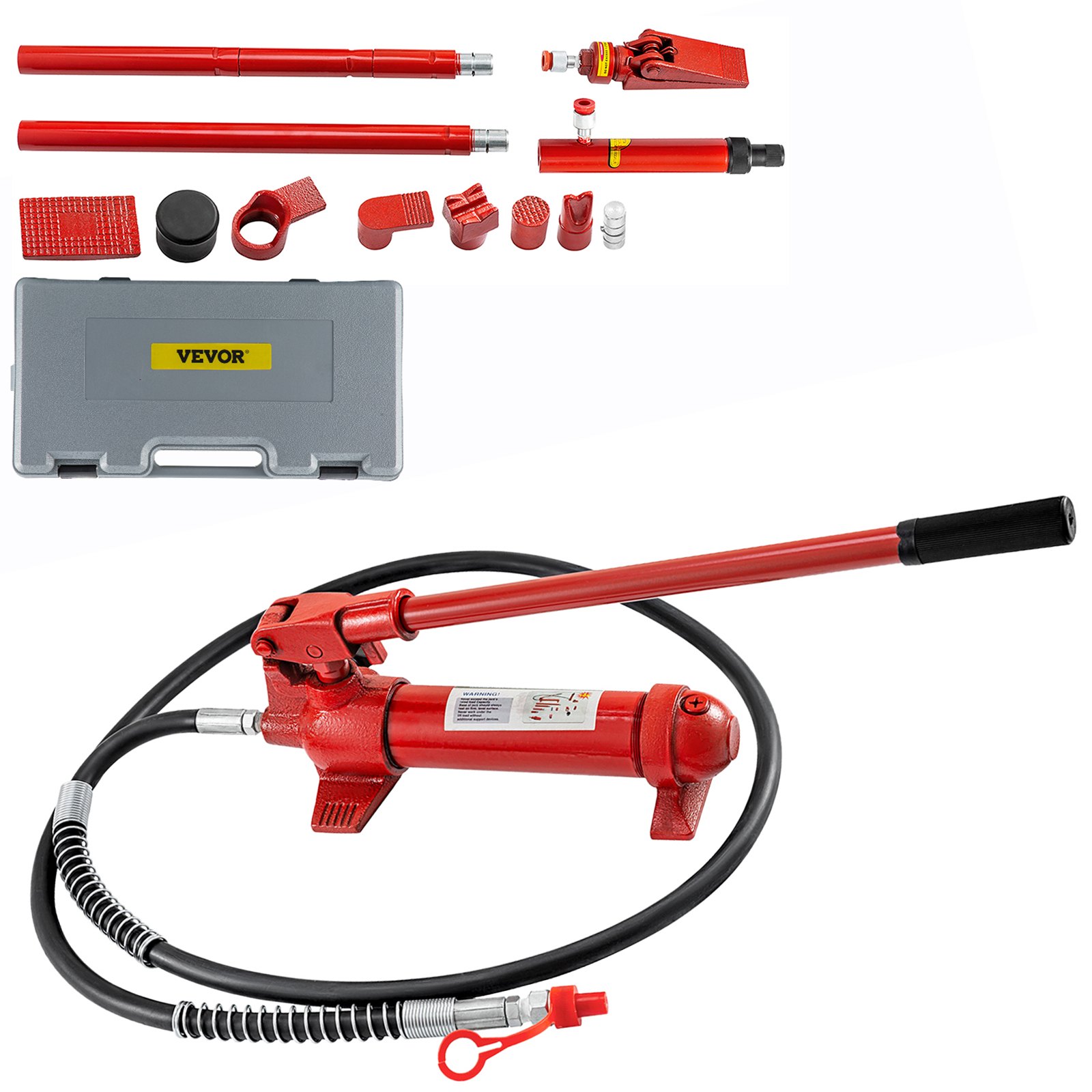 1.4M Porta Power Hydraulic Jack Repair Tool Kit Power Set Auto Tool 6 ...