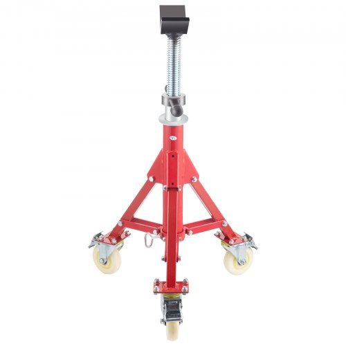 VEVOR Pipe Stand, Pipe Jack Stand, V Head Pipe Stand Adjustable Height ...
