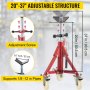 Vevor Pipe Stand Fold-a-jack V-head 20-37 Inch Height 12" Pipe 882 Lb W ...