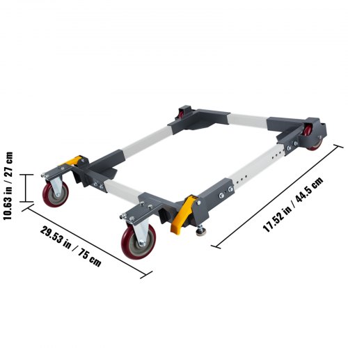 VEVOR Adjustable Universal Mobile Base 1500 LBS Load-Bearing Capacity ...