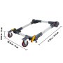 VEVOR Adjustable Universal Mobile Base 1500 LBS Load-Bearing Capacity ...