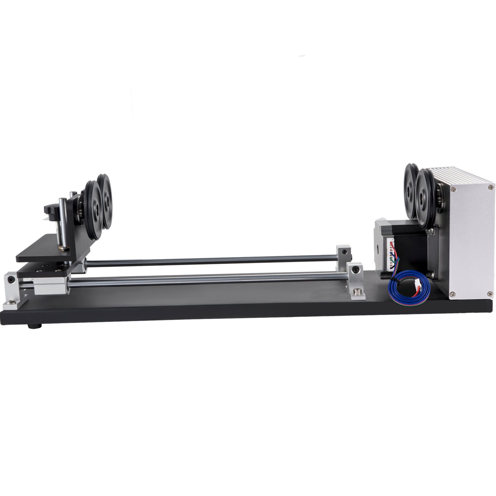 VEVOR Rotary Axis Attachment, 4 Wheels Laser Rotary Attachment, Nema23 ...