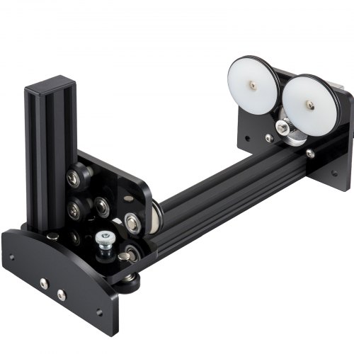 VEVOR Rotary Axis Attachment, 4 Wheels Laser Rotary Attachment, 57 ...