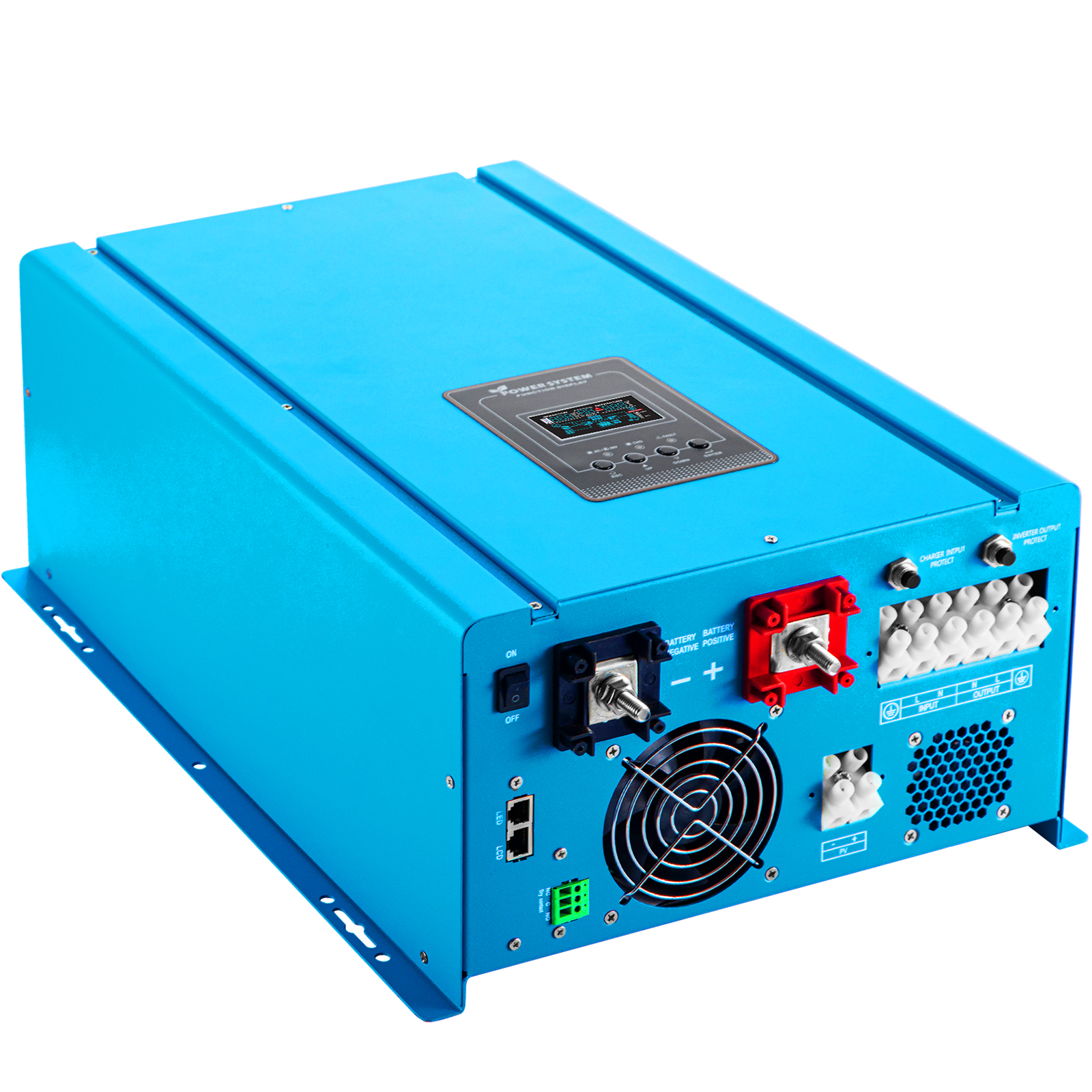 VEVOR Pure Sine Wave Power Inverter Low Frequency Inverter 3000W 80A ...