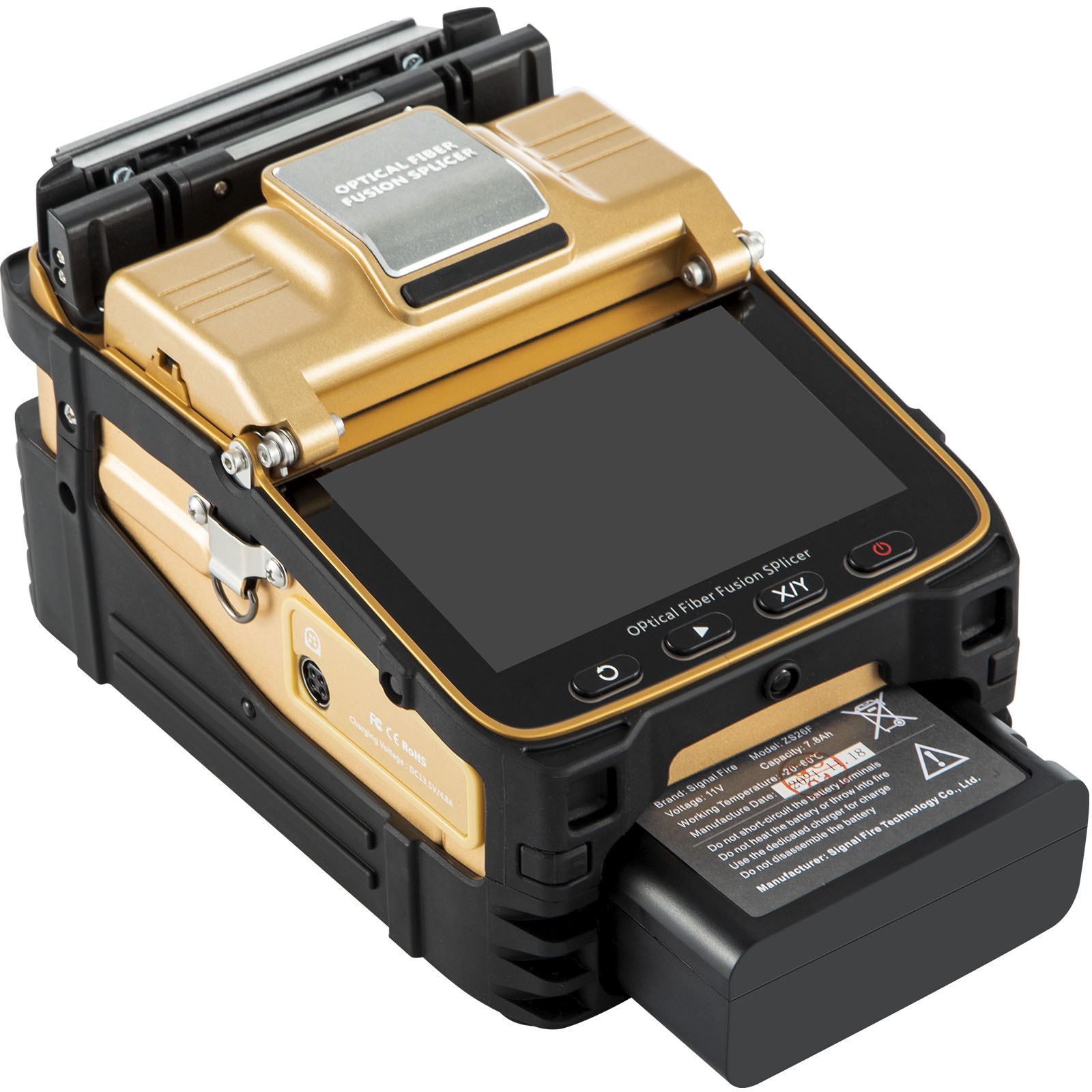 VEVOR Fiber Fusion Splicer AI-8 with 6 Seconds Splicing Time,Fusion ...