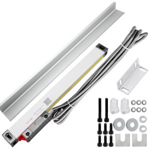 VEVOR 1 Axis Lathe Linear Scale 250mm with Accuracy 0.0002" Optical ...