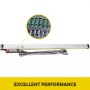 VEVOR 1 Axis Lathe Linear Scale, 600 mm Length, Aluminum Precision ...