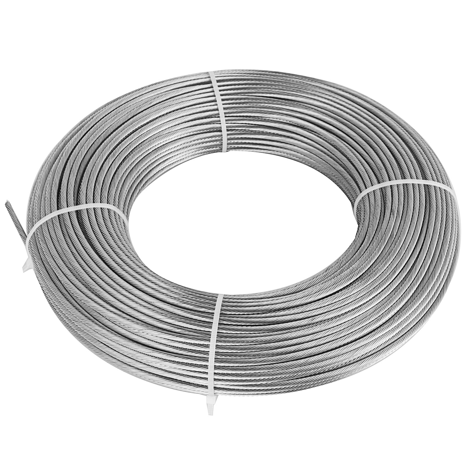 1/8'' 1x19 Stainless Steel Cable Wire Rope Indoor Heat Resistance Anti ...