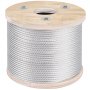 3/16 Stainless Steel Cable Wire Rope 7x19 Type 304 (250 Feet) | VEVOR US